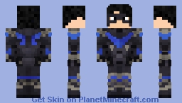 dc nightwing minecraft skin Minecraft Skin