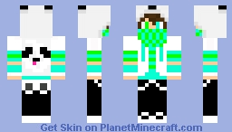 Panda boy Minecraft Skin