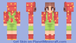 I love strawberries. Minecraft Skin
