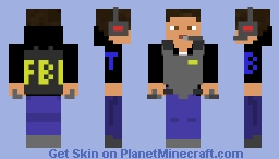 FBI [TamasB14 Official Skin] Minecraft Skin