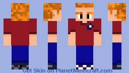 Ginger Boy Minecraft Skin
