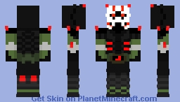 Genji [Oni Genji Skin] | Overwatch Minecraft Skin