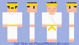 Karate Man (Yellow) Minecraft Skin