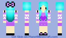 Chibi girl Minecraft Skin