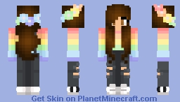 Trans Bee Minecraft Mob Skin