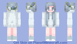 Ice Blue Minecraft Skin