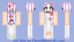 Wedding dress Minecraft Skin