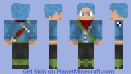 Trunks (Dragonball Super) Minecraft Skin