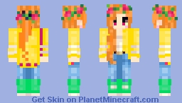 Flower Headband - Edit Minecraft Skin