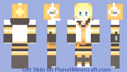 Vocaloid Kagamine Len Minecraft Skin