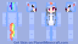 Unicorn Onesie Minecraft Skin