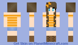 Summer Ruby Minecraft Skin
