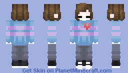 Frisk Minecraft Skin