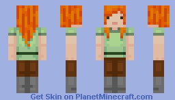 Alex Remake Minecraft Skin