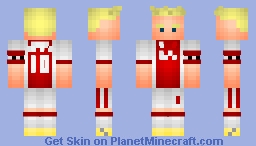 Davy Klaassen - AFC Ajax Minecraft Skin