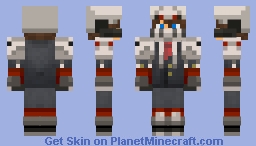 Ghast Fighter Minecraft Skin