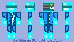 Ice Captain Minecraft Skin