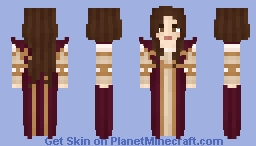 Red Renaissance Minecraft Skin