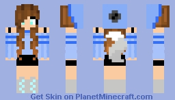 Random Werewolf Girl :p Minecraft Skin