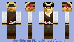 Pirate Lonely Potato Minecraft Skin