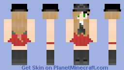 Serena Pokemon (Black Hat for a Change) Minecraft Skin