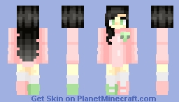Alien girl 👽 Minecraft Skin