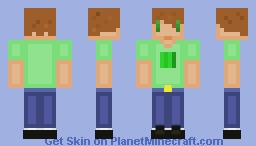 Melon Boy Minecraft Skin
