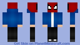 Me With Spidey Mask Minecraft Skin