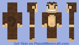 Monkey Minecraft Skin