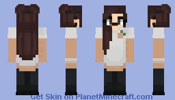 Peach Girl Minecraft Skin