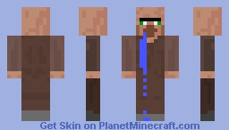derpy villager Minecraft Skin