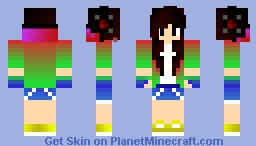 Trying out colors~ :) Minecraft Skin