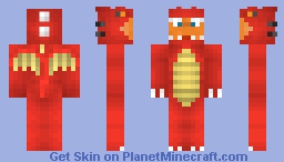 Charizard is finally a dragon Minecraft Skin