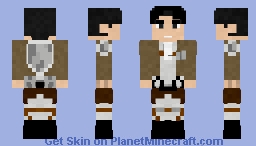 Levi Ackerman | AOT Minecraft Skin