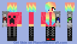 youtuber girl Minecraft Skin
