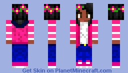 Hana Floral Minecraft Skin
