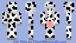 "Cow" girl Minecraft Skin