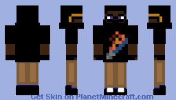 Hardcore PVPer Minecraft Skin