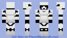 First Order Stromtrooper Minecraft Skin