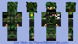 US military uniform sniper camo Minecraft Skin