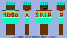 Skippy Boy Based on Yt Skeppy Minecraft Skin