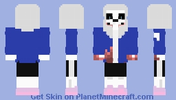 Predatortale Sans Minecraft Skin