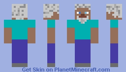 Very Old Man Steve Minecraft Skin