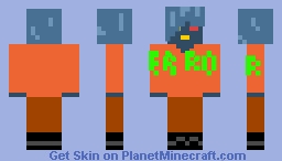 ErrorTale Frisk Minecraft Skin