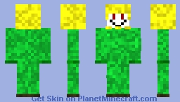 Flowey Minecraft Skin
