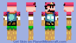 Mario - Super Mario World Minecraft Skin