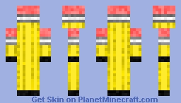 Pencil Minecraft Skin