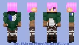 Lewis - Attack on Titan Minecraft Skin