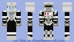 Retro-Futuristic Robot Man Minecraft Skin