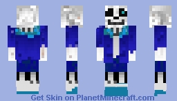 Sans From Undertale Minecraft Skin